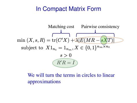 Ppt Linear Solution To Scale And Rotation Invariant Object Matching