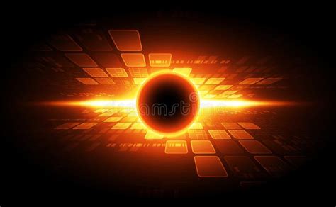 Vector Graphics Chip Processor Speed Technology Background Stock Vector Illustration Of Dark