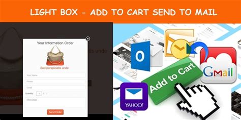 Light Box Receive Orders Through Email Codester