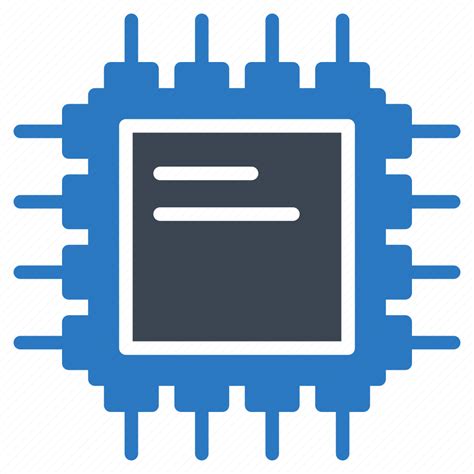 Chip Cpu Gpu Hardware Processor Icon Download On Iconfinder