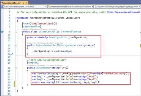 How To Access Parameters From Aws Systems Manager Parameter Store In Net 6 Web Api