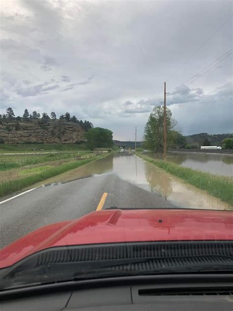 Stillwater River At Flood Stage Sandbags Made Available Billings