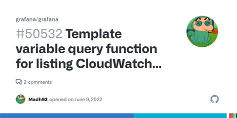 Template Variable Query Function For Listing Cloudwatch Log Groups Is