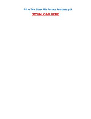 Fillable Online Fill In The Blank Mla Format Template Pdfsdocuments Com Fax Email Print