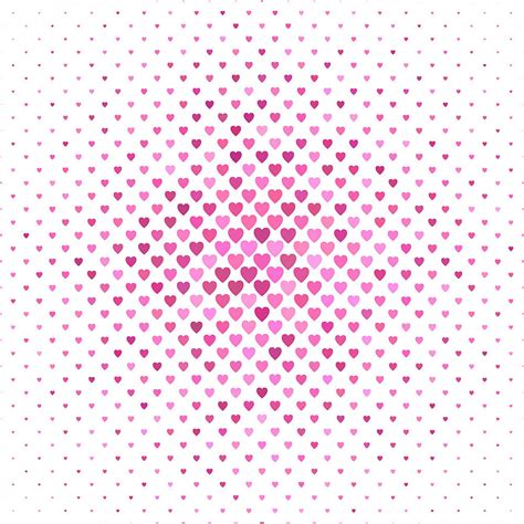 핑크 하트 패턴 배경 발렌타인 데이 벡터 Eps Ai Uidownload