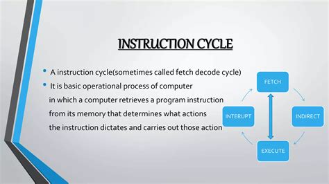 Instruction Cycle Ppt Pptx Instruction Cycle Ppt Pptx