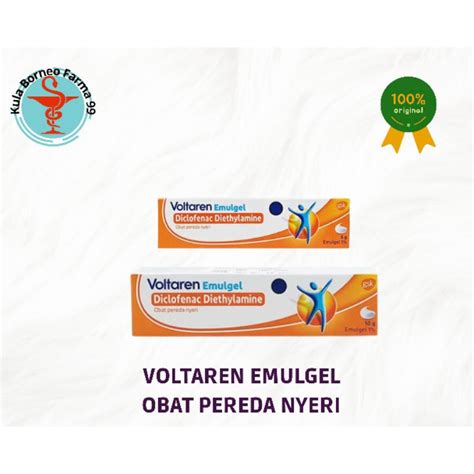 Jual Voltaren Emulgel Voltaren Gel Shopee Indonesia