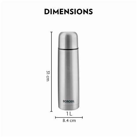 Borosil Thermosteel Flask Capacity 1000 Ml At ₹ 550piece In Mumbai