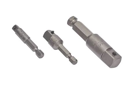 Wera Square Socket Drive Adaptor 870 4 7 Set A SB 3 Pcs Screwfix