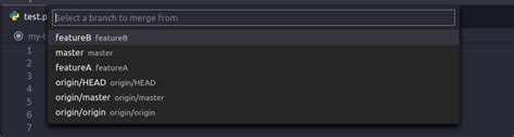 Git How To Merge Feature Branch Into Master Using Vs Code Source Control Stack Overflow