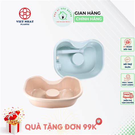 Chậu Gội đầu Tại Giường Cho Người Già Bà Bầu Trẻ Nhỏ Nhựa Việt Nhật Thau Gội đầu Tiện ích