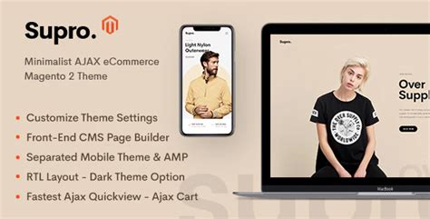 Supro Minimalist Ajax Magento 2 Theme Thimpress Supro Minimalist Ajax Magento 2 Theme Thimpress