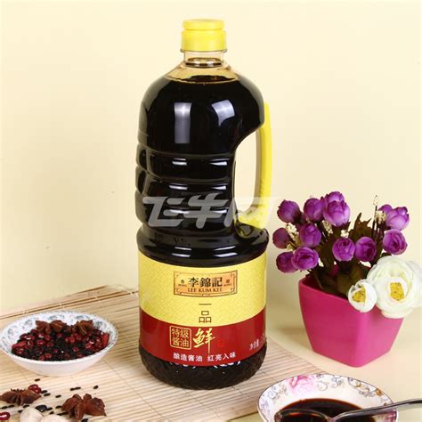 李锦记一品鲜 锦记草菇老抽 锦记锦珍老抽 大山谷图库