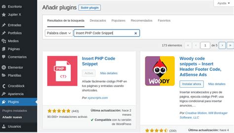 Poner código PHP en nuestro Wordpress Trescomatres
