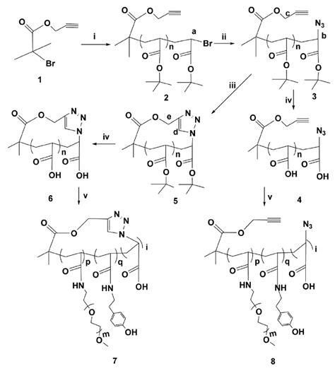 Synthesis Of Pegylated Cyclic And Linear Paa Comb Polymers N ≈ 45 Q Download Scientific