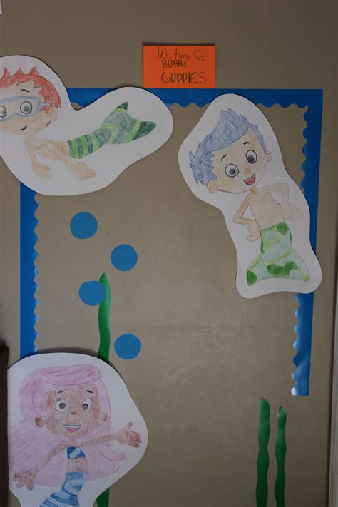 Free Hand On White Poster Board Awesome Thanks Mandy Bubble Guppies