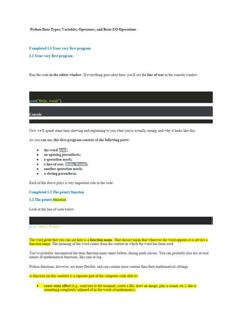 Python Essentials Cisco Net Academy Pdf Parameter Computer Programming Command Line