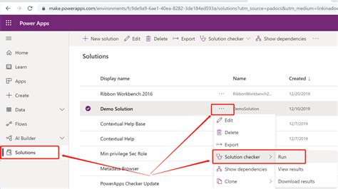 Microsoft Power Apps良心免费产品solution Checker简介 微软mvp 15 18 罗勇 博客园