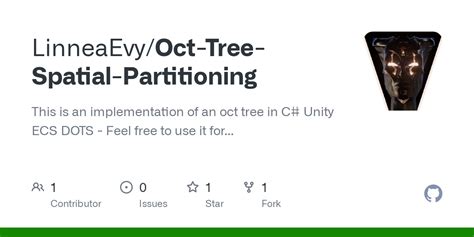 Github Linneaevyoct Tree Spatial Partitioning This Is An Implementation Of An Oct Tree In C