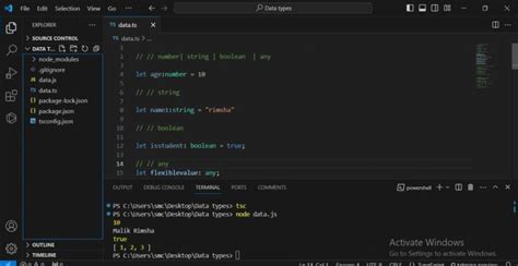 Malik Rimsha On Linkedin Programming Datatypes Techskills