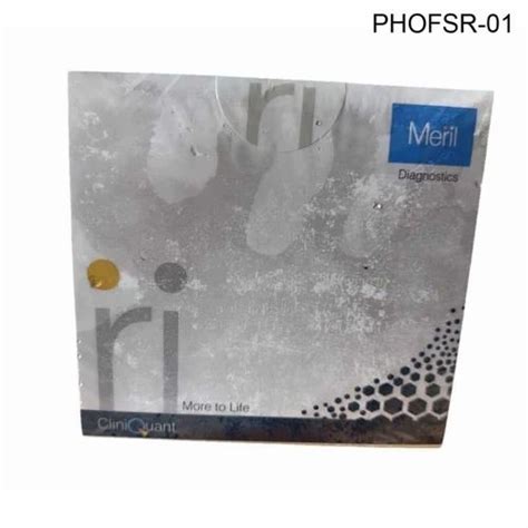 Clinquant Cliniquant Phofsr 01 Phosphorus Test Kit At ₹ 320 In Pimpri Chinchwad