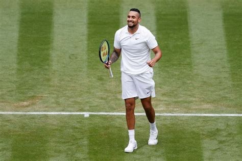 Nick Kyrgios Wins Opener In Wimbledon