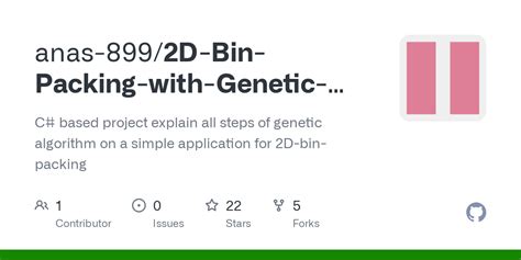 2d Bin Packing With Genetic Algorithmgeneticalgorithmgeneticplacement