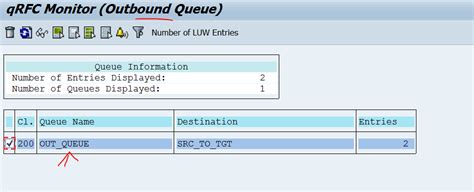 Techsap Qrfc With Outbound Queue And Inbound Queue Between Two Different Sap Systems One Luw