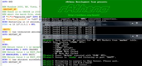 Unable To Start Rathena · Issue 2670 · Rathenarathena · Github
