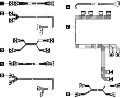 Thinksystem Sr655 V3 2 5 Chassis Front Bp3 Nvme Cable Kit Lenovo Server Options