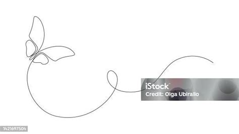 하나의 연속 선 그리기의 나비 웰빙 아름다움 또는 스파 살롱 로고와 간단한 선형 스타일의 분배기 개념을위한 아름다운 비행 나방 편집 가능한 스트로크 낙서 벡터 일러스트 레이