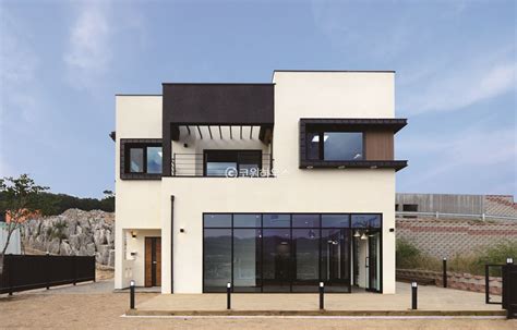 창암리 상가주택 집데코 안심 인테리어 집 디자인 외관 현대식 주택 구조 2층 집 디자인