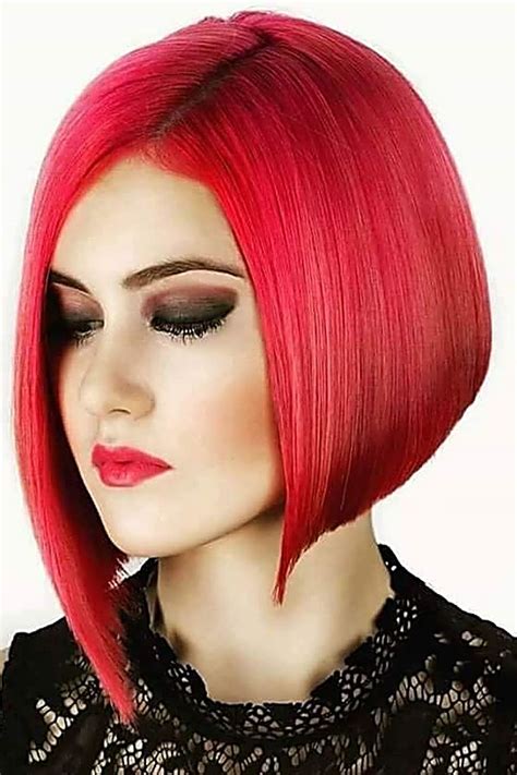 24 Great Asymmetrical Bob Hairstyles And Haircuts Hair