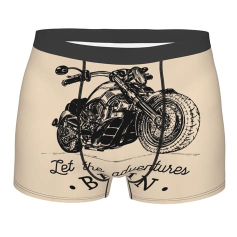 Disketp Let The Adventure Begin Mens Boxer Briefs Soft And Breathable