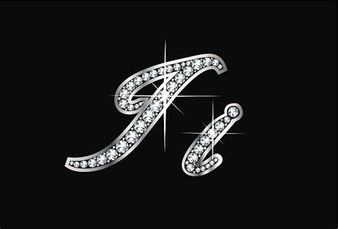 Bling Bling Font Diamonds Illustrations Royalty Free Vector Graphics