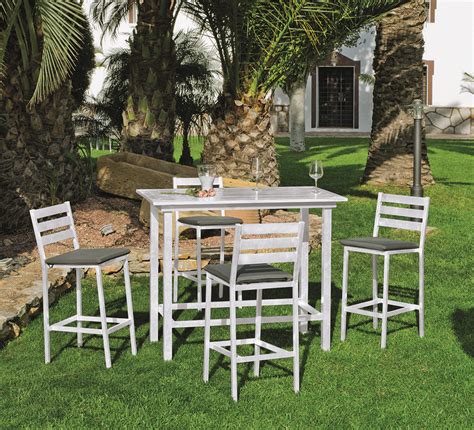 Mesa Alta De Terraza Modelo Tropea 130