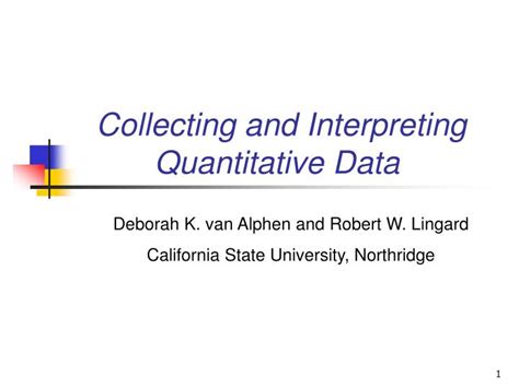 Ppt Collecting And Interpreting Quantitative Data Powerpoint Presentation Id 1236885