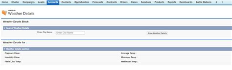 Integrating Openweathermap Api With Salesforce The Salesforce Entity