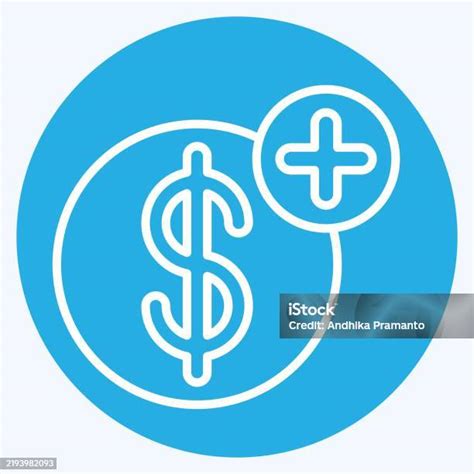 아이콘 Add Savings를 클릭합니다 저축 기호와 관련이 있습니다 파란 눈 스타일 디자인 편집 가능 경제에 대한 스톡 벡터 아트 및 기타 이미지 Istock