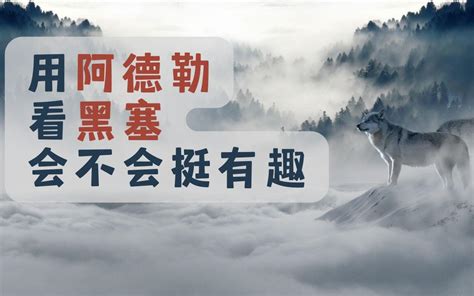 《荒原狼》 用阿德勒看黑塞会不会挺有趣 哔哩哔哩