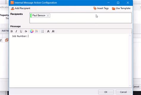 Creating Job Merge Notifications Clik Service Clik