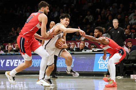 Nets Bench Erupts After Cui Yongxi 3 Pointer Everybody Was Lit