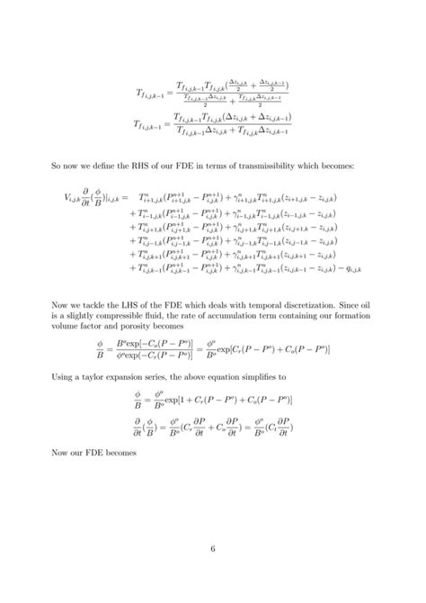 Numerical Simulation Of A 3 D Reservoir Pdf