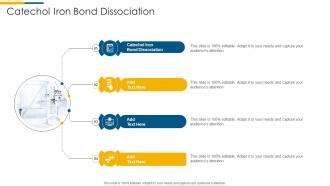 Catechol Iron Bond Dissociation Ppt Example Cpp PPT Template