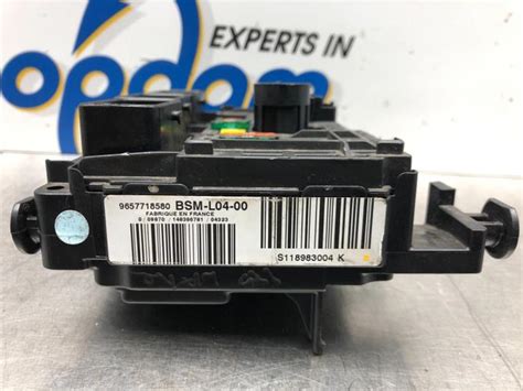 Fuse Box Citroen C5 Ii Berline 20 16v 9657718580 Siemens Vdo