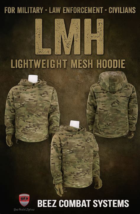 Beez The Lmh Lightweight Mesh Hoodie By Beez Combat Systems Is