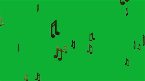 Musical Notes Animation Stock Video Footage For Free Download