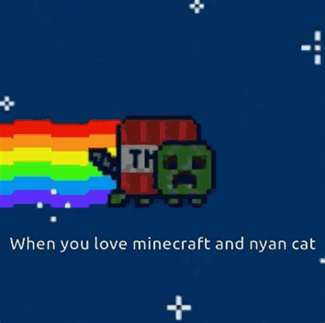 Minecraft Nyan Creeper Cat Minecraft Nyan Cat Parkour W Lachlan