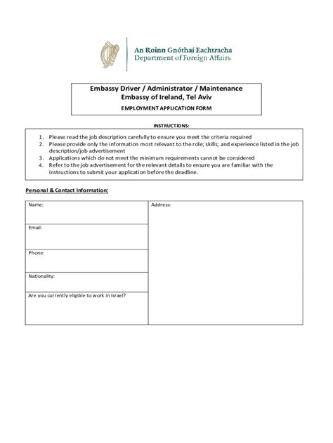 Fillable Online Sample Driver Application Form Fax Email Print Pdffiller