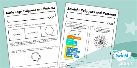 Computing Programming Turtle Logo And Scratch Year 3 Unit Home Learning